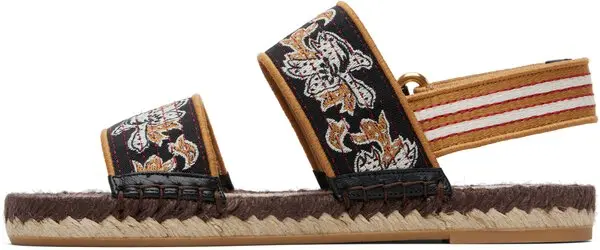 Valentino Garavani Round-toe Flat Sandals