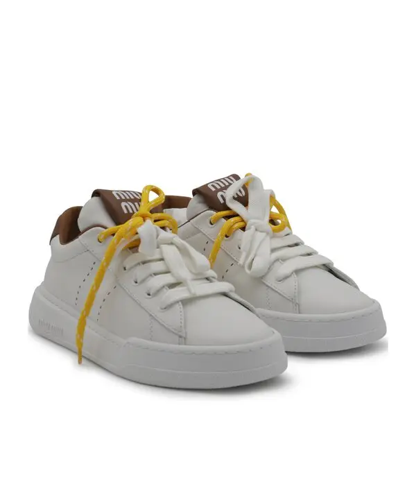 Miu Miu Lace-up Low-cut Casual Shoes