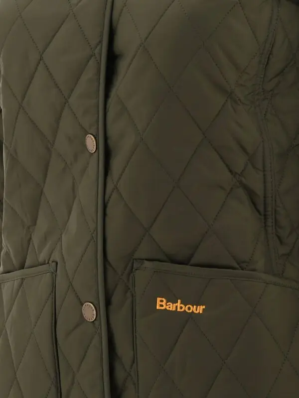 Barbour Quilted Cotton Jacket - Brown