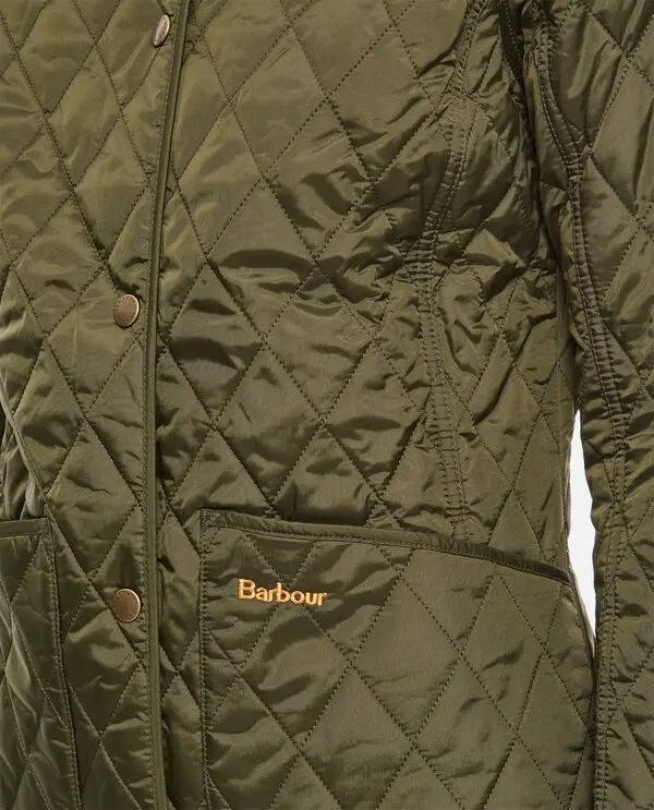 Barbour Quilted Cotton Jacket - Brown