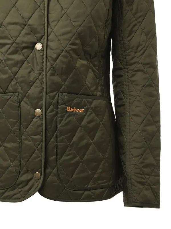 Barbour Quilted Cotton Jacket - Brown