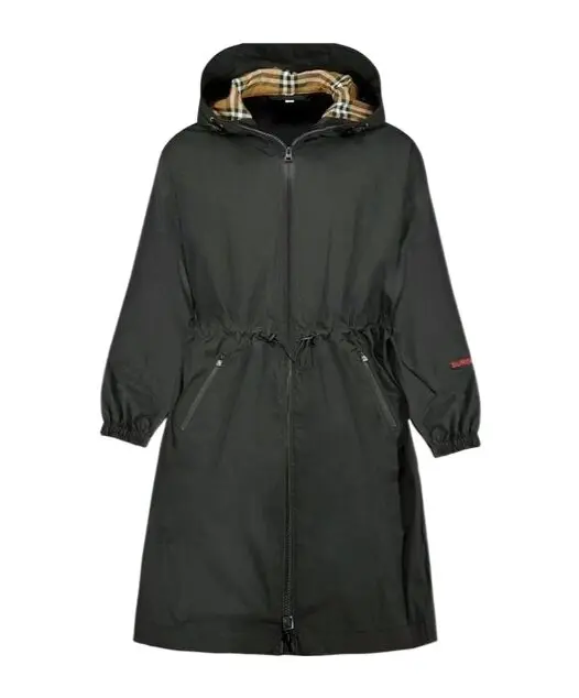 Burberry Long Sleeve Hooded Jacket