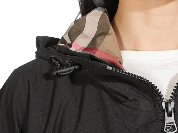 Burberry Long Sleeve Hooded Jacket