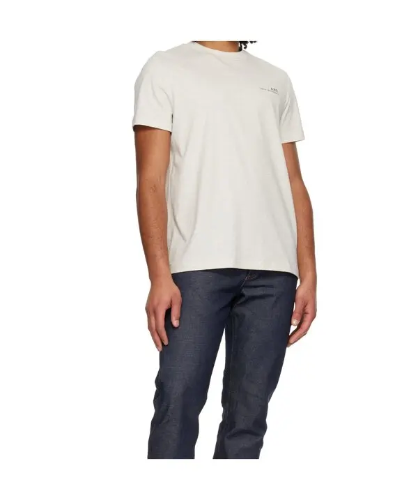 A.p.c. Logo Printed Crewneck T-shirt