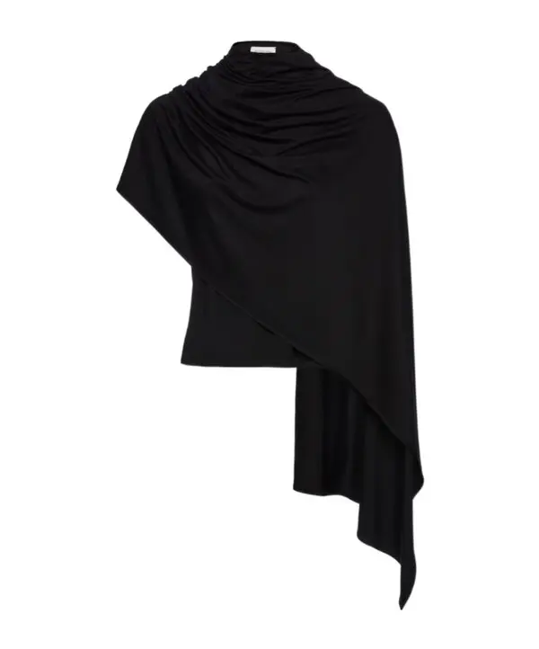 Magda Butrym Asymmetrical Draped T-shirt