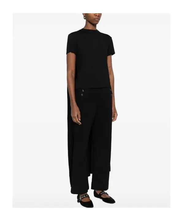 Magda Butrym Asymmetrical Draped T-shirt