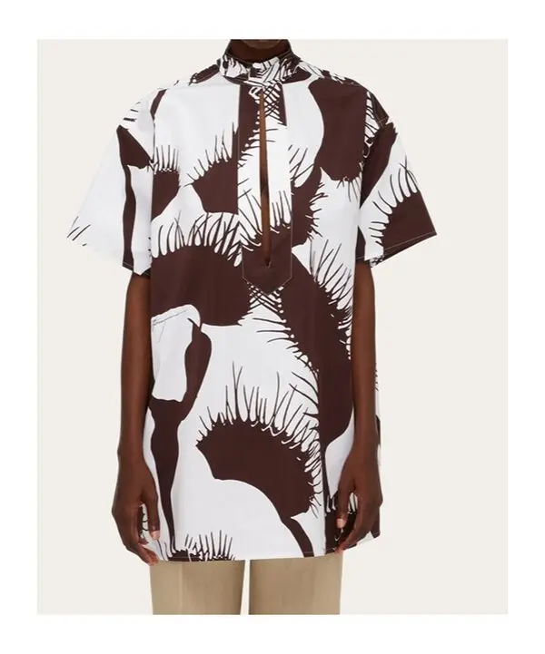 FERRAGAMO Printed Blouse