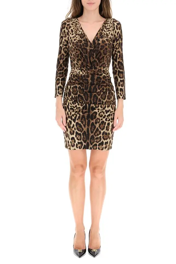 Dolce & Gabbana Leopard-print Dress