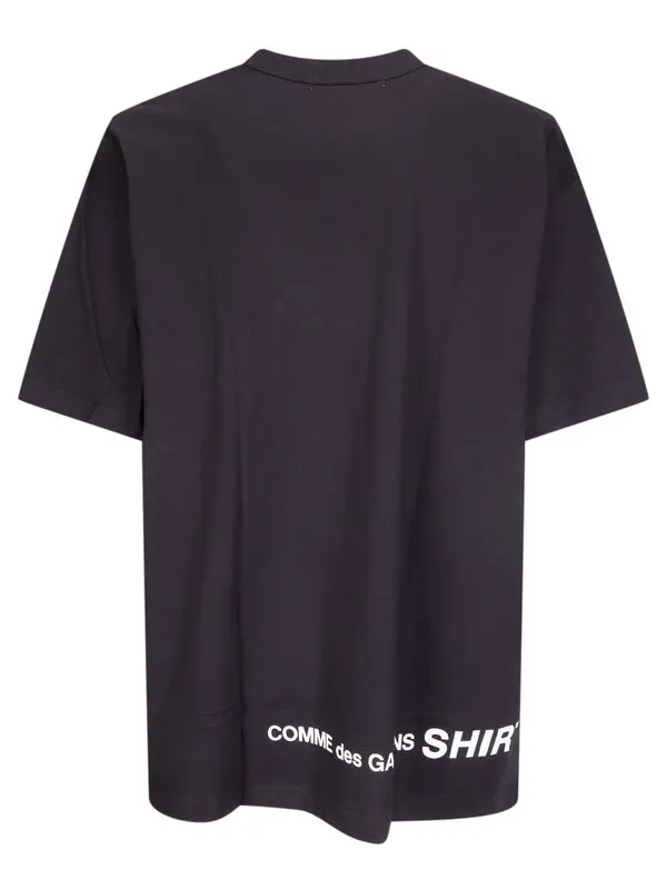 Comme Des Garçons Logo Printed T-shirt