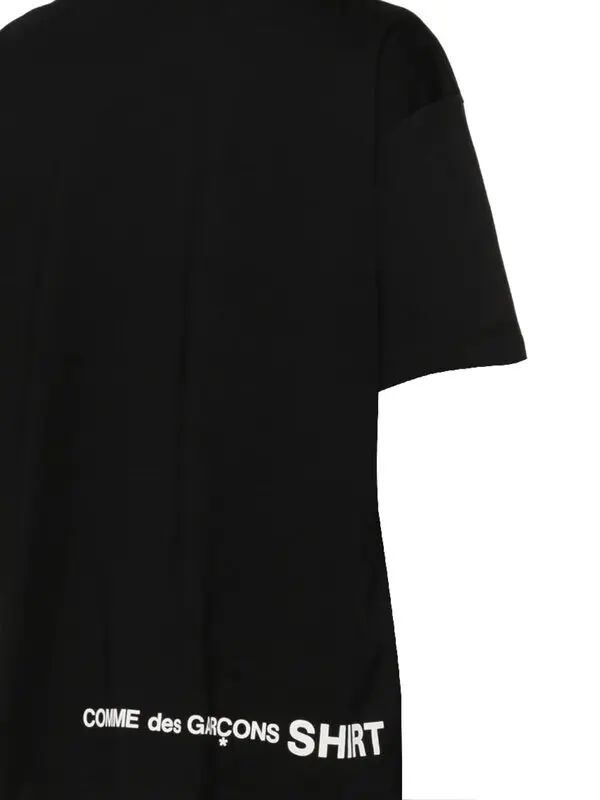 Comme Des Garçons Logo Printed T-shirt