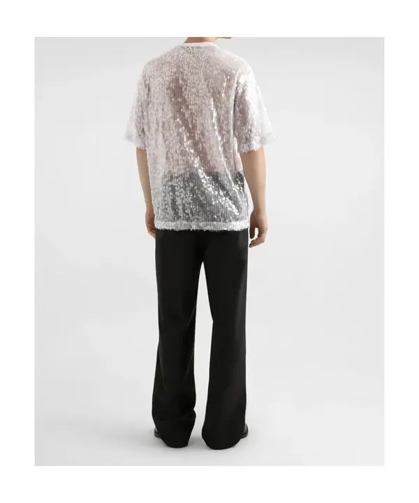 Dolce & Gabbana Sequin-embellished T-shirt