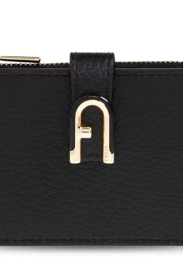 Furla Idea Logo Plaque Card Case