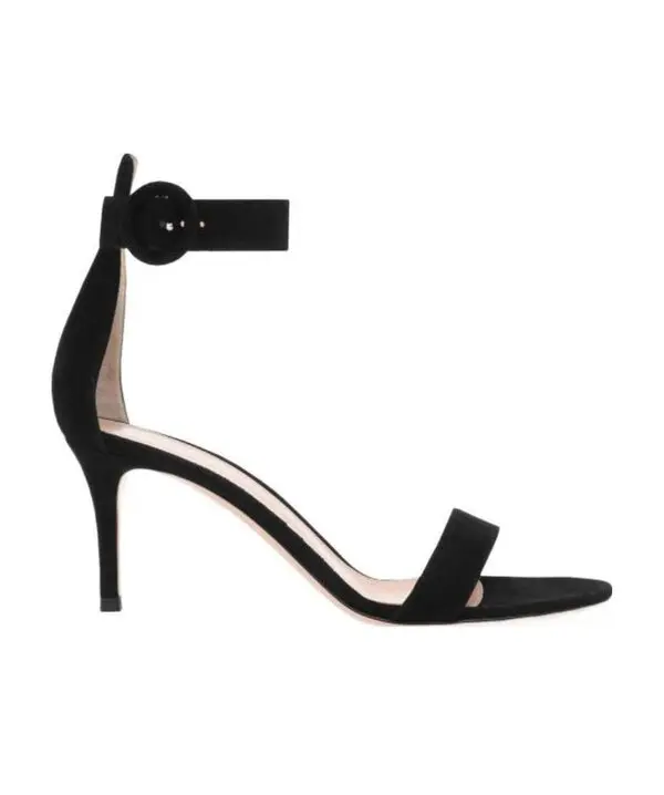 GIANVITO ROSSI Adjustable Ankle Strap High-heeled Sandals