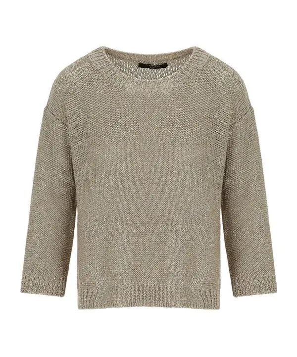 Max Mara Crewneck Knitted Pullover - No