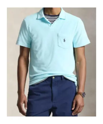 Polo Ralph Lauren Logo Embroidered Short Sleeved Polo Shirt - Blue