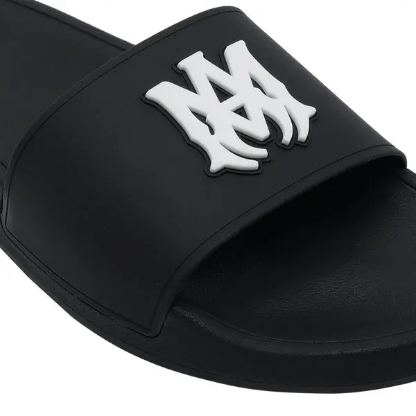 Amiri Round-toe Slippers