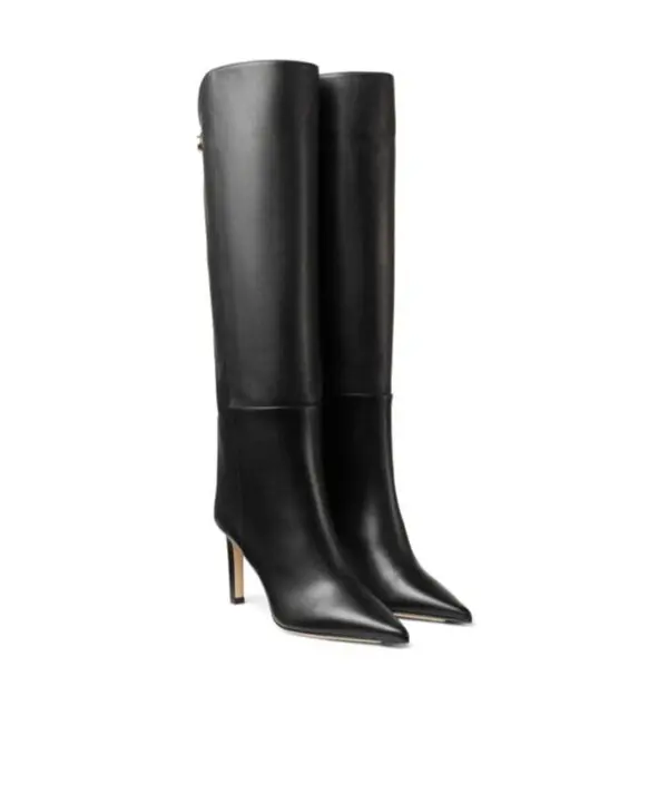 JIMMY CHOO Knee High Stiletto Boots