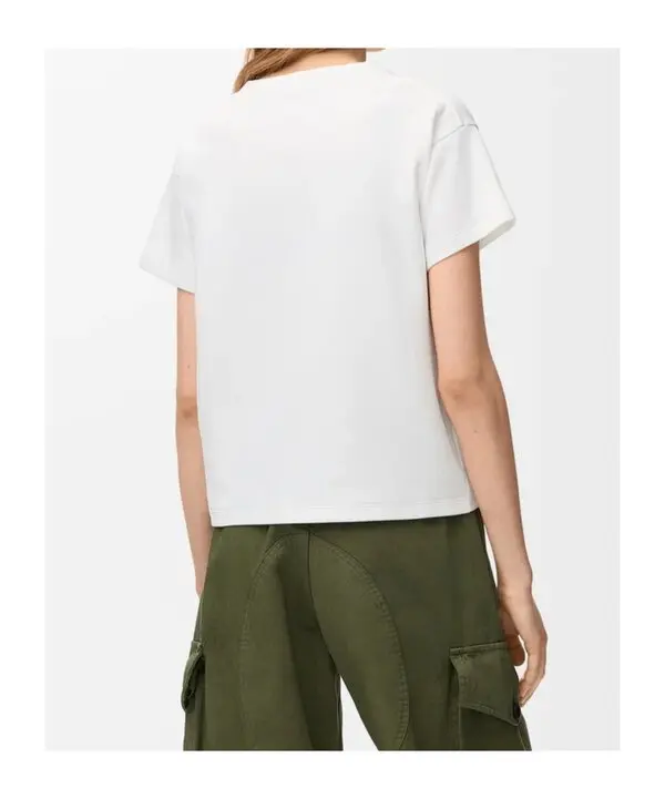 Loewe Logo Embroidered T-shirt