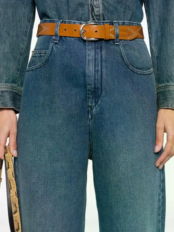 Isabel Marant Étoile Wide Leg Denim Jeans