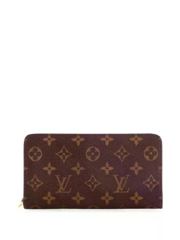LOUIS VUITTON Porte-monnaie Zippy Wallet Monogram Canvas Small Wallets - Brown