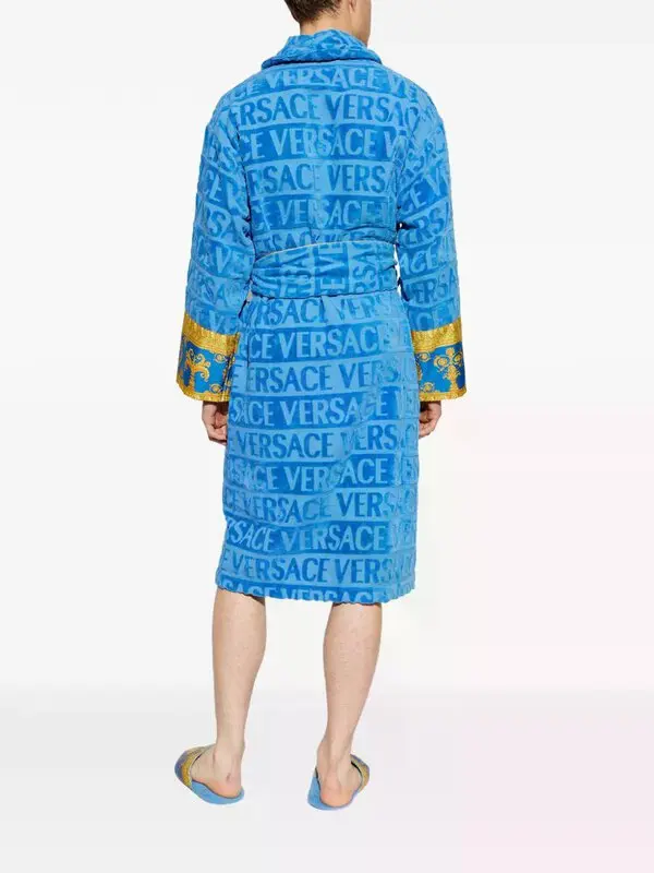Versace I Love Baroque Bathrobe - Blue