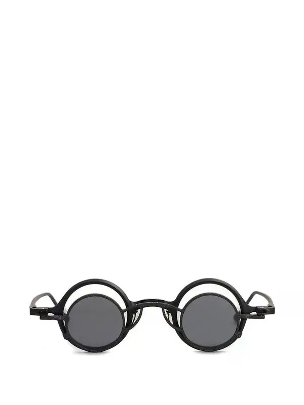 ZIGGY CHEN Round-frame Sunglasses - Black