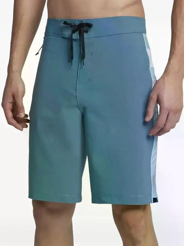 Hurley Drawstring Swim Shorts With Side Stripe Detail - Blue