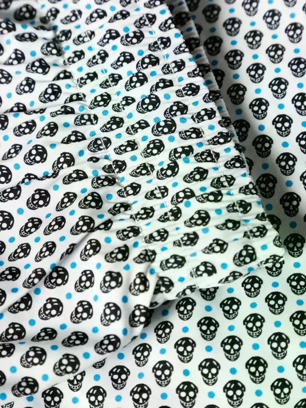 Alexander McQueen Skull Print Swim Shorts