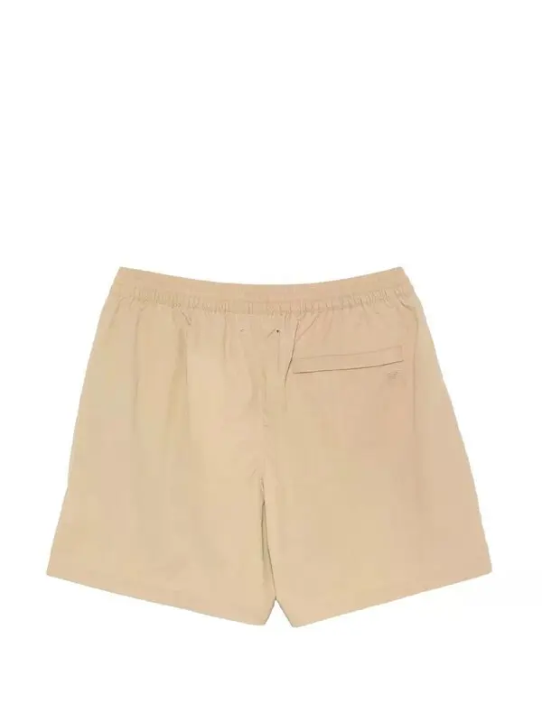 Burberry Check-stripe Swim Shorts