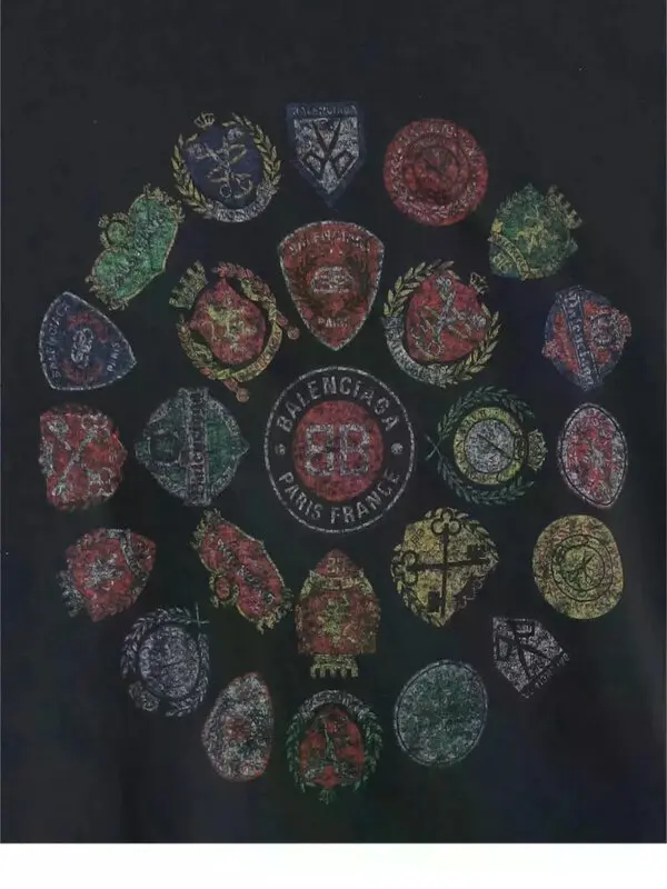 Balenciaga Spiral Crest T-shirt