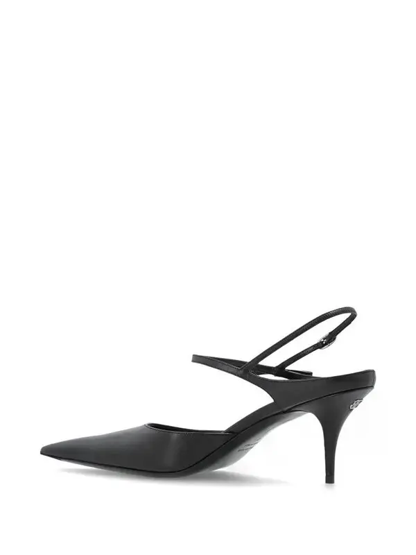 Balenciaga Avenue Bow-detail Slingback Pumps