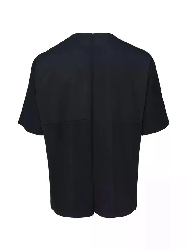 Issey Miyake Panelled Crew-neck T-shirt