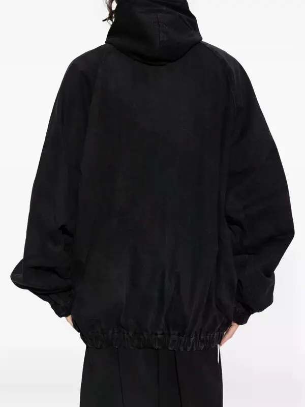 Balenciaga Zip-up Hooded Jacket
