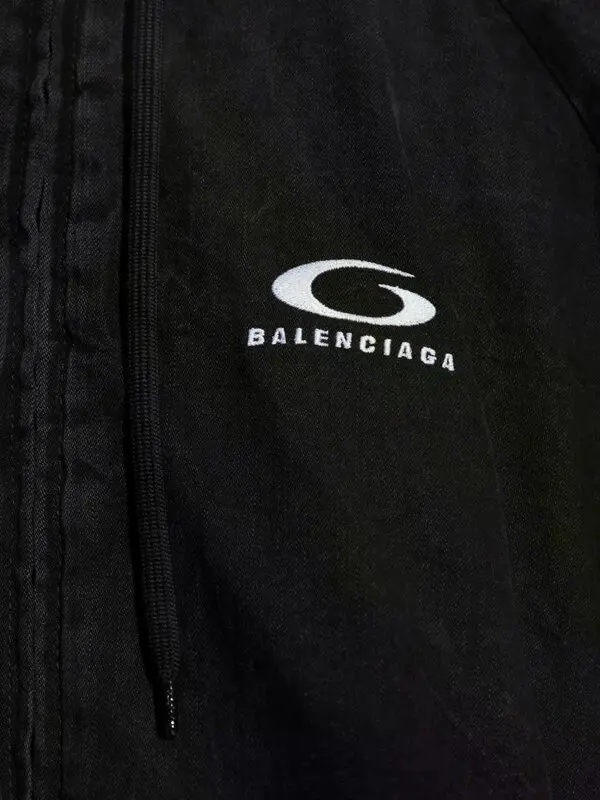 Balenciaga Zip-up Hooded Jacket