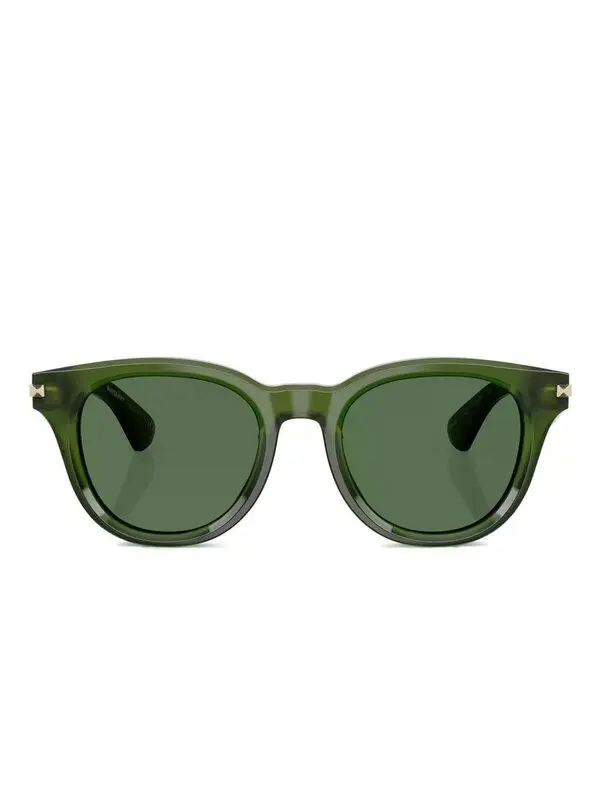Burberry Round-frame Sunglasses - Green