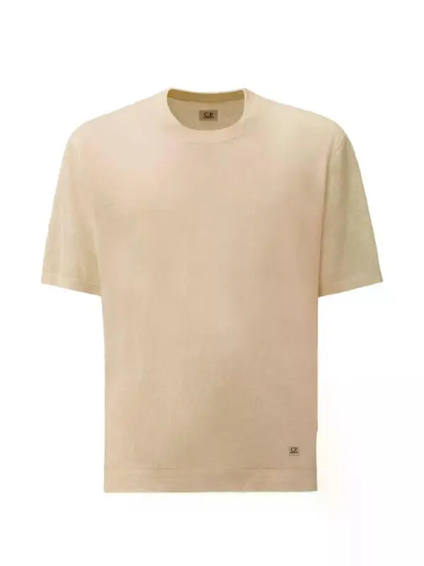 C.P. COMPANY Knitted Linen T-shirt