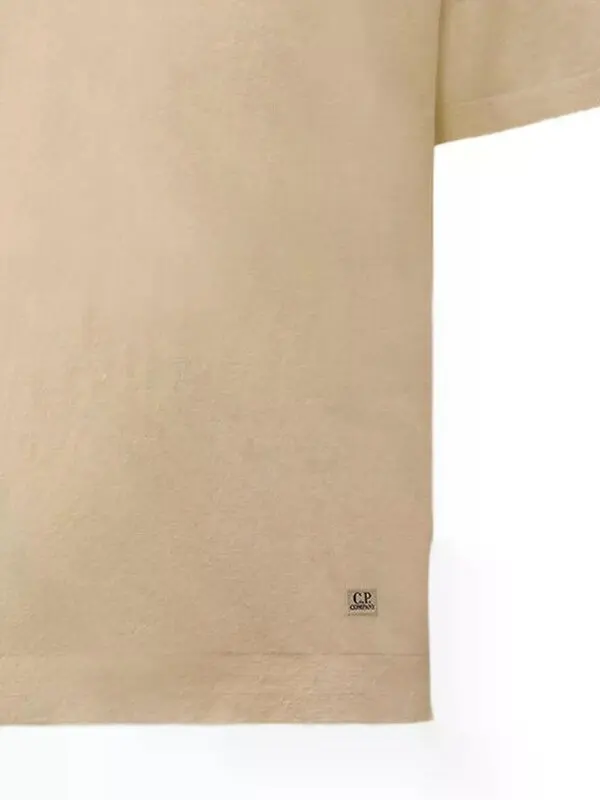 C.P. COMPANY Knitted Linen T-shirt