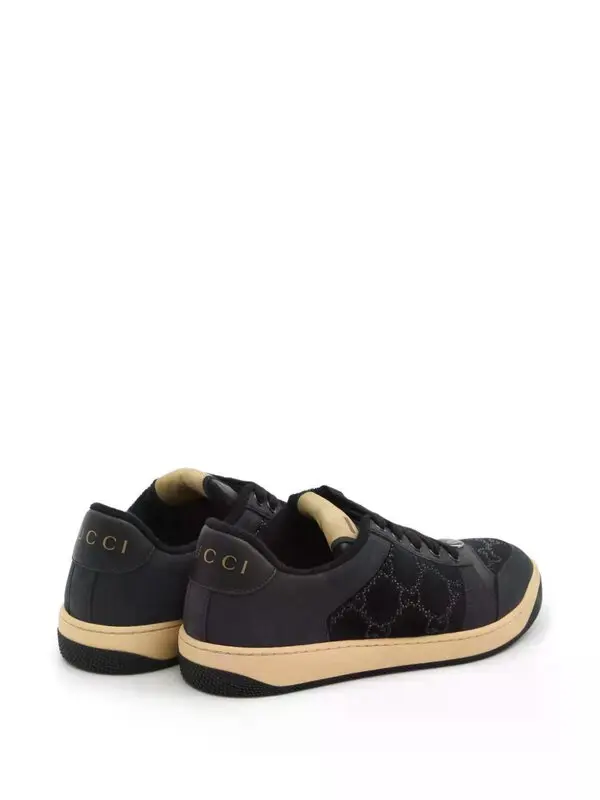 Gucci Embellished Lace-up Sneakers