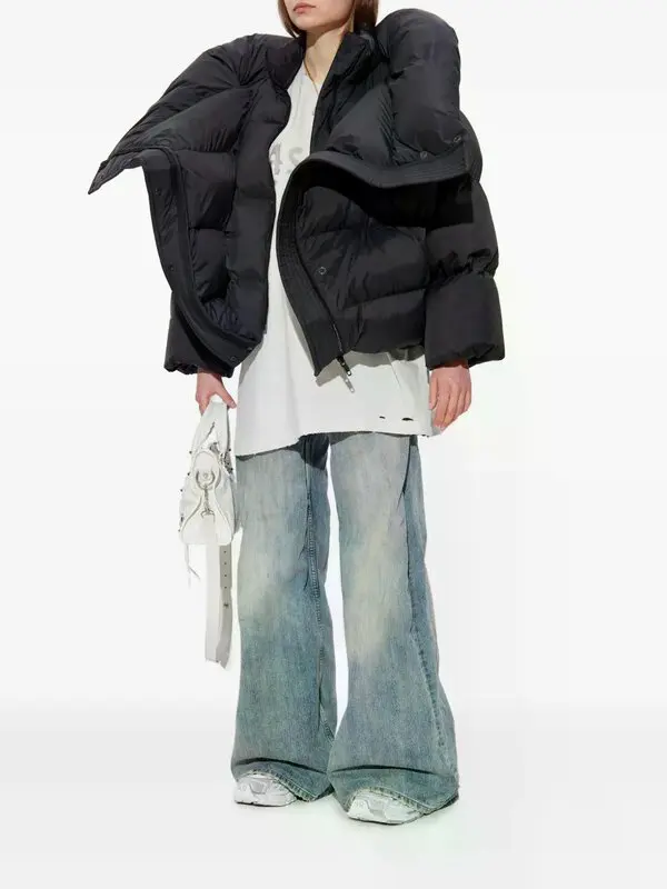 Balenciaga Quilted Puffer Jacket - Black