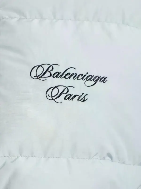Balenciaga Logo Quilted Jacket
