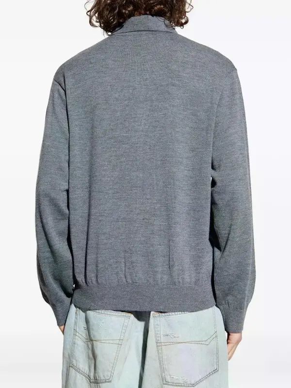 Balenciaga Wool Polo Sweater