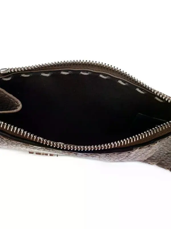 Fendi Selleria Leather Card Holder