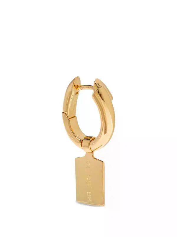 Balenciaga Rectangular Drop Earrings