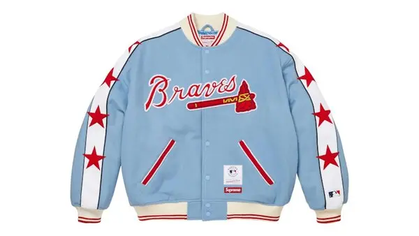 Supreme Mitchell & Ness Teams Varsity Jacket