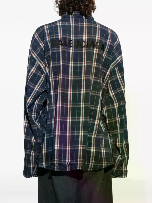 Balenciaga Reversible Checked Shirt