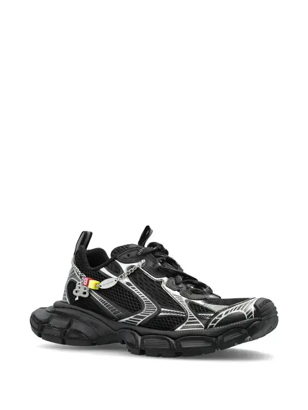 Balenciaga 3xl Charm-embellished Mesh Sneakers