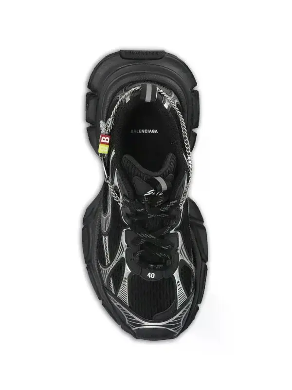 Balenciaga 3xl Charm-embellished Mesh Sneakers
