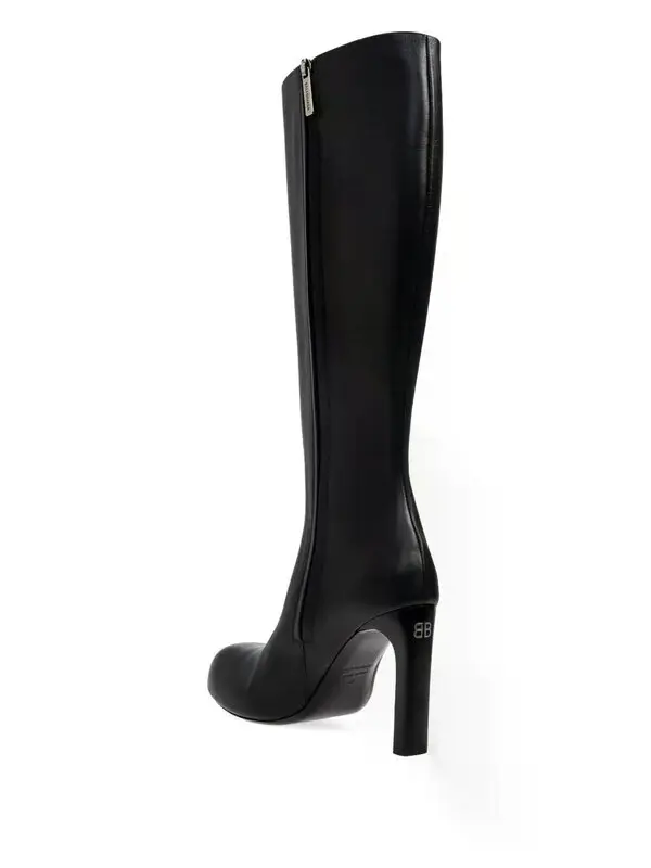 Balenciaga Leather High Heeled Boots