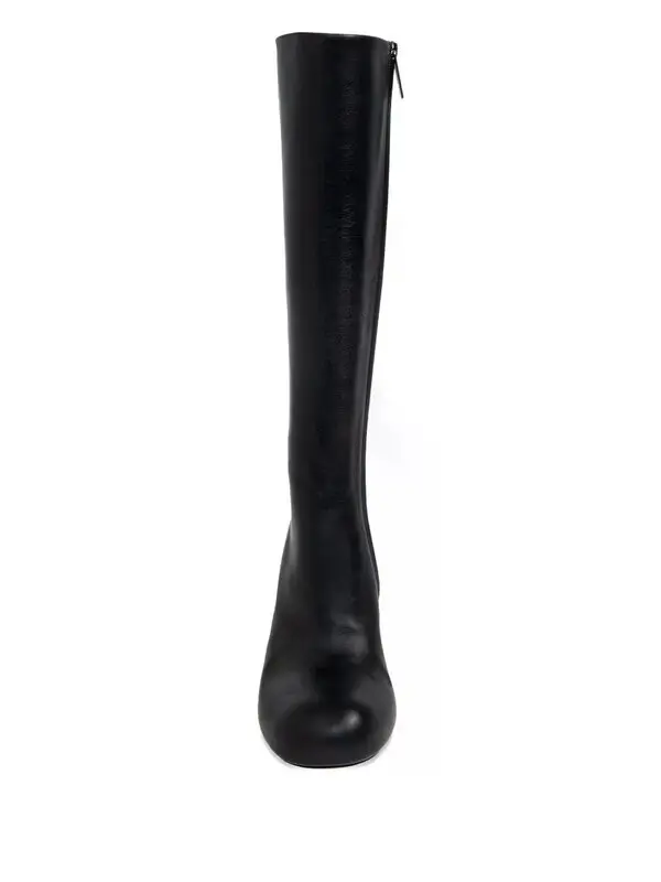 Balenciaga Leather High Heeled Boots