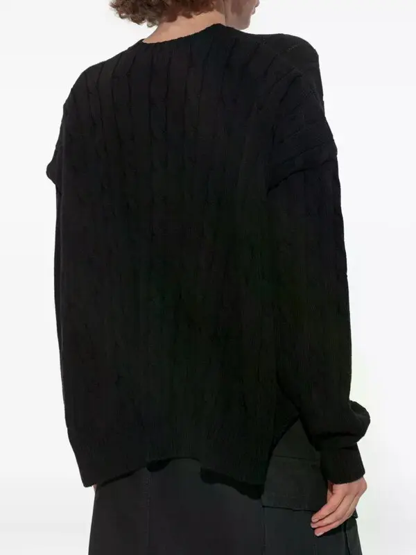 Balenciaga Cable Knit Sweater